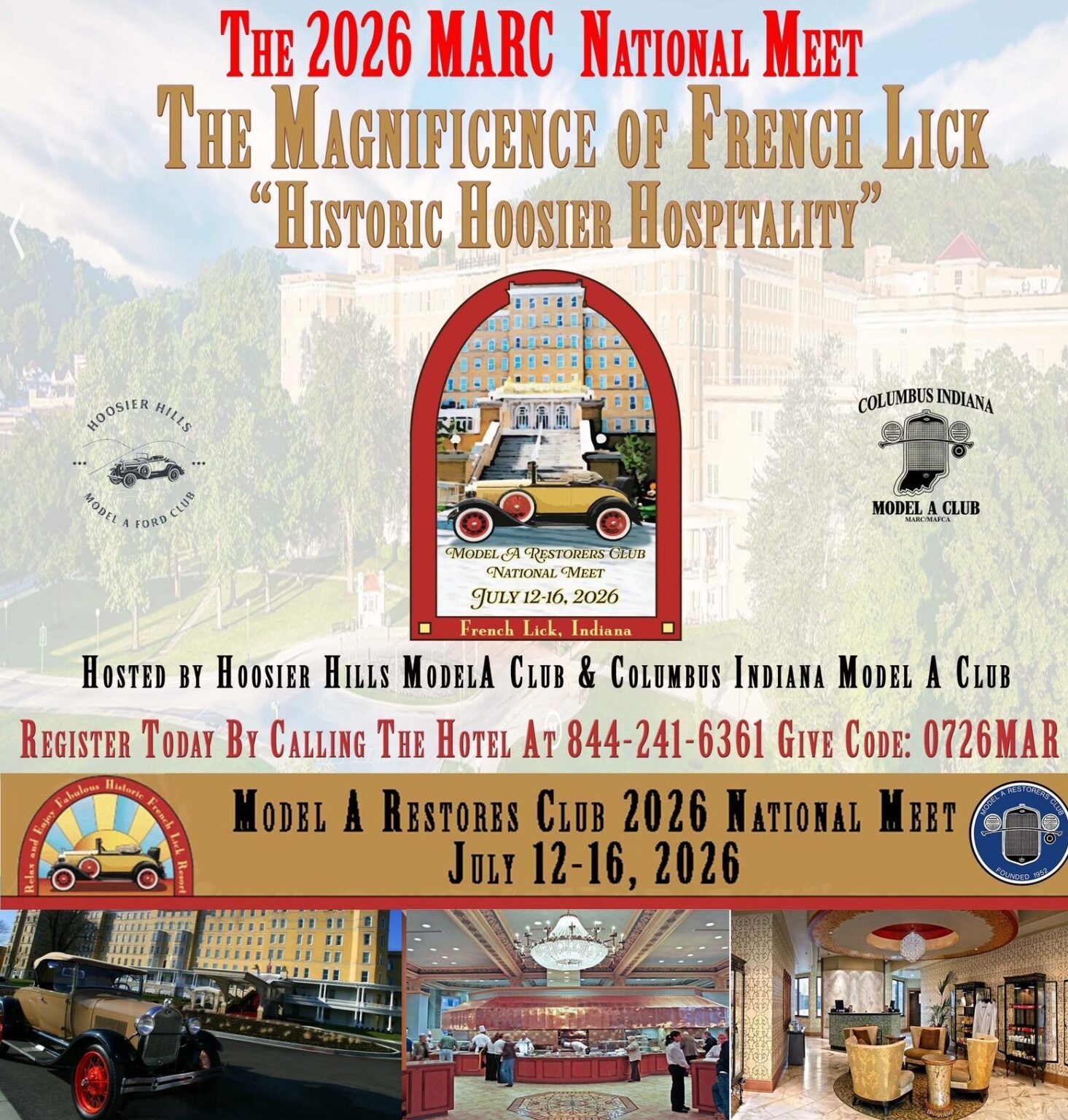 2026 French Lick National Meet - Ford Model A Restorers Club