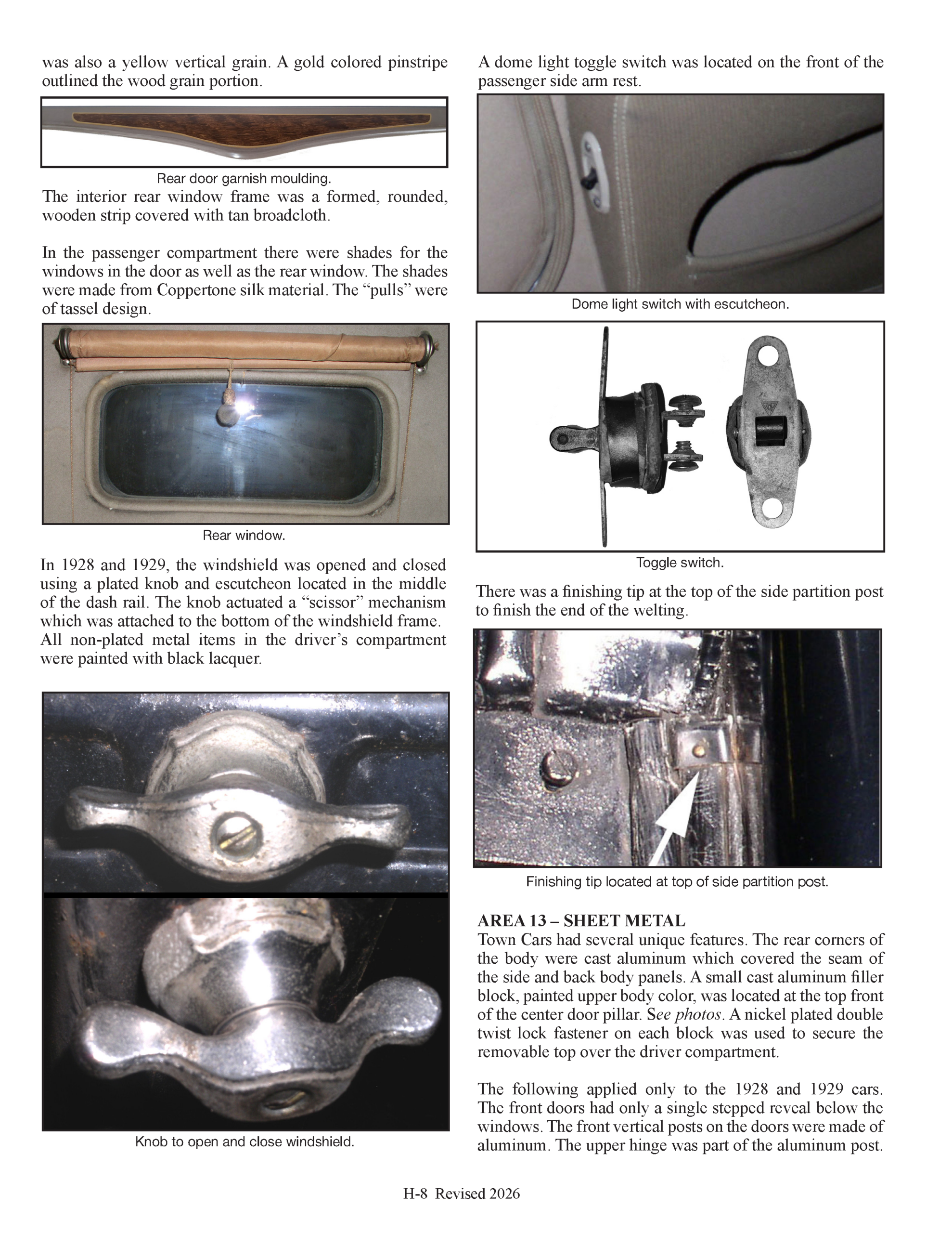 MODEL "A" RESTORATION GUIDELINES & JUDGING STANDARDS - Revision 5 ...
